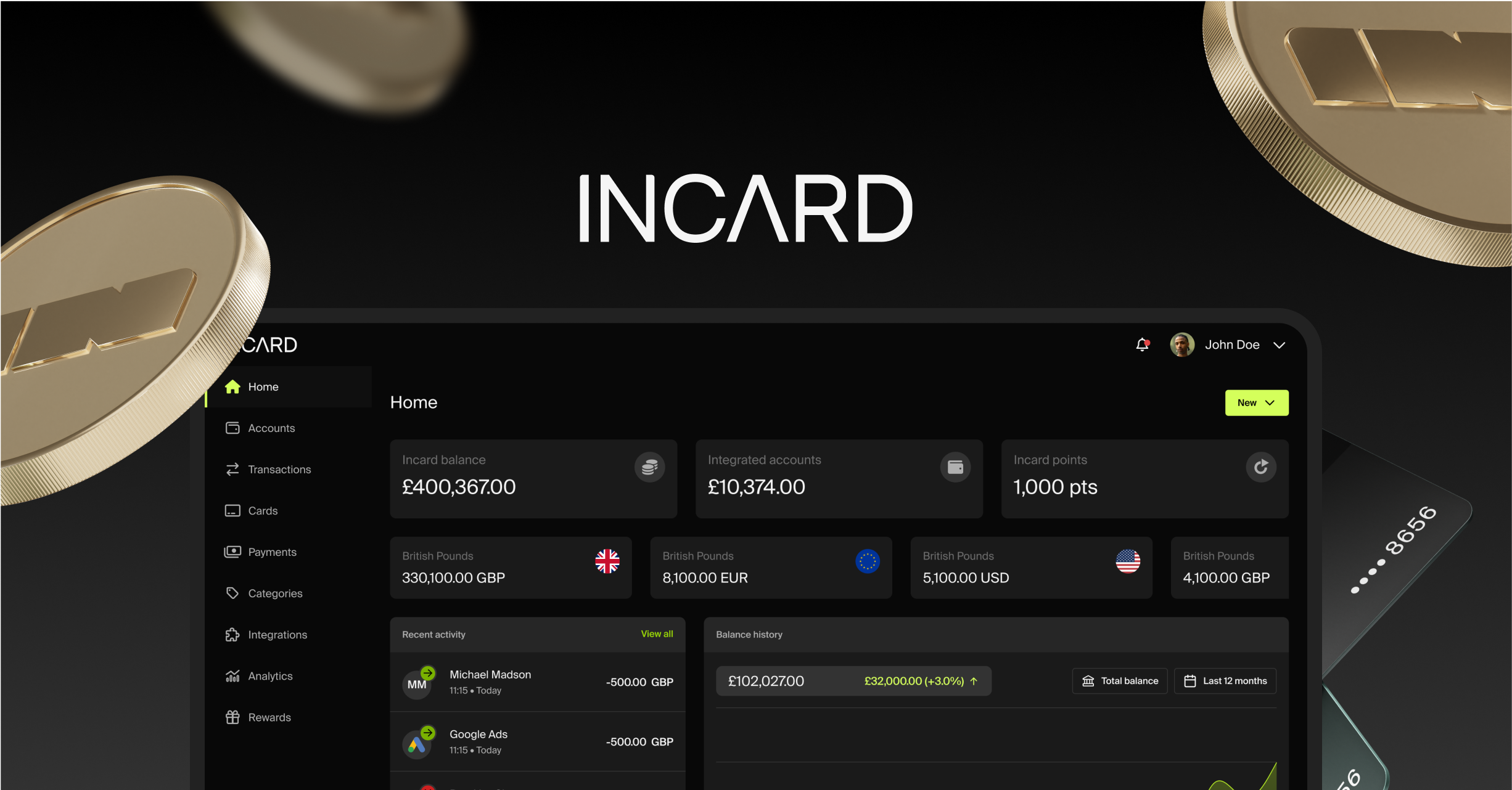 Login - Incard
